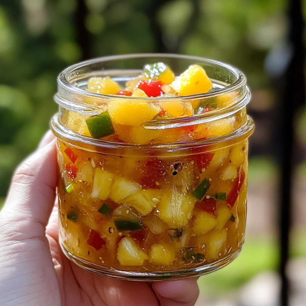 Pineapple Pepper Jelly – A Sweet and Spicy Delight - RecipesLena