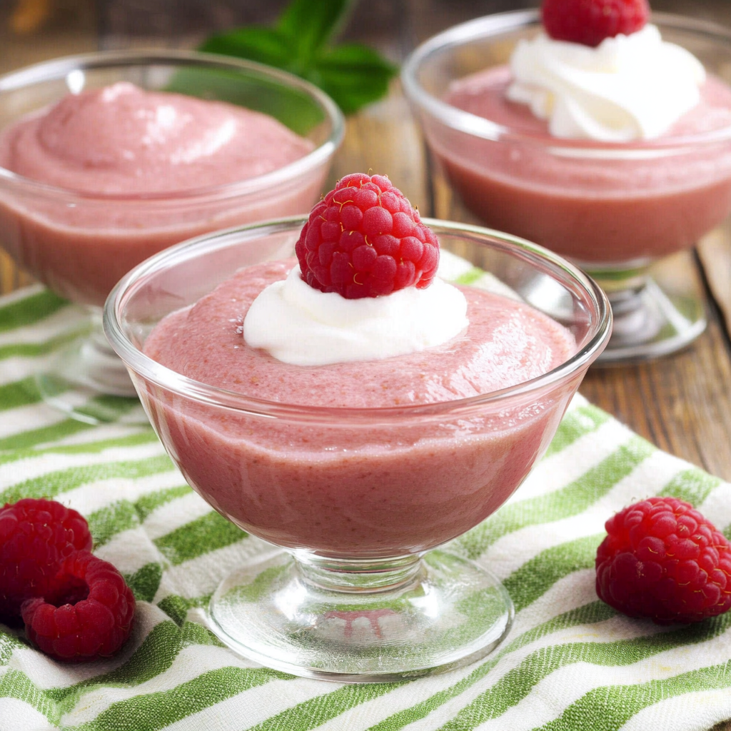Raspberry Mousse Recipe - RecipesLena