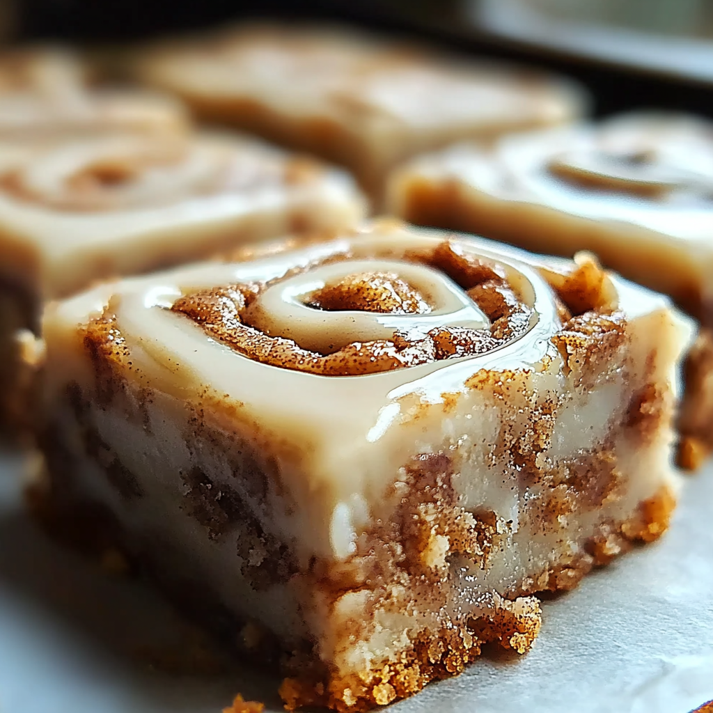 Cinnamon Roll Bliss Bars - RecipesLena