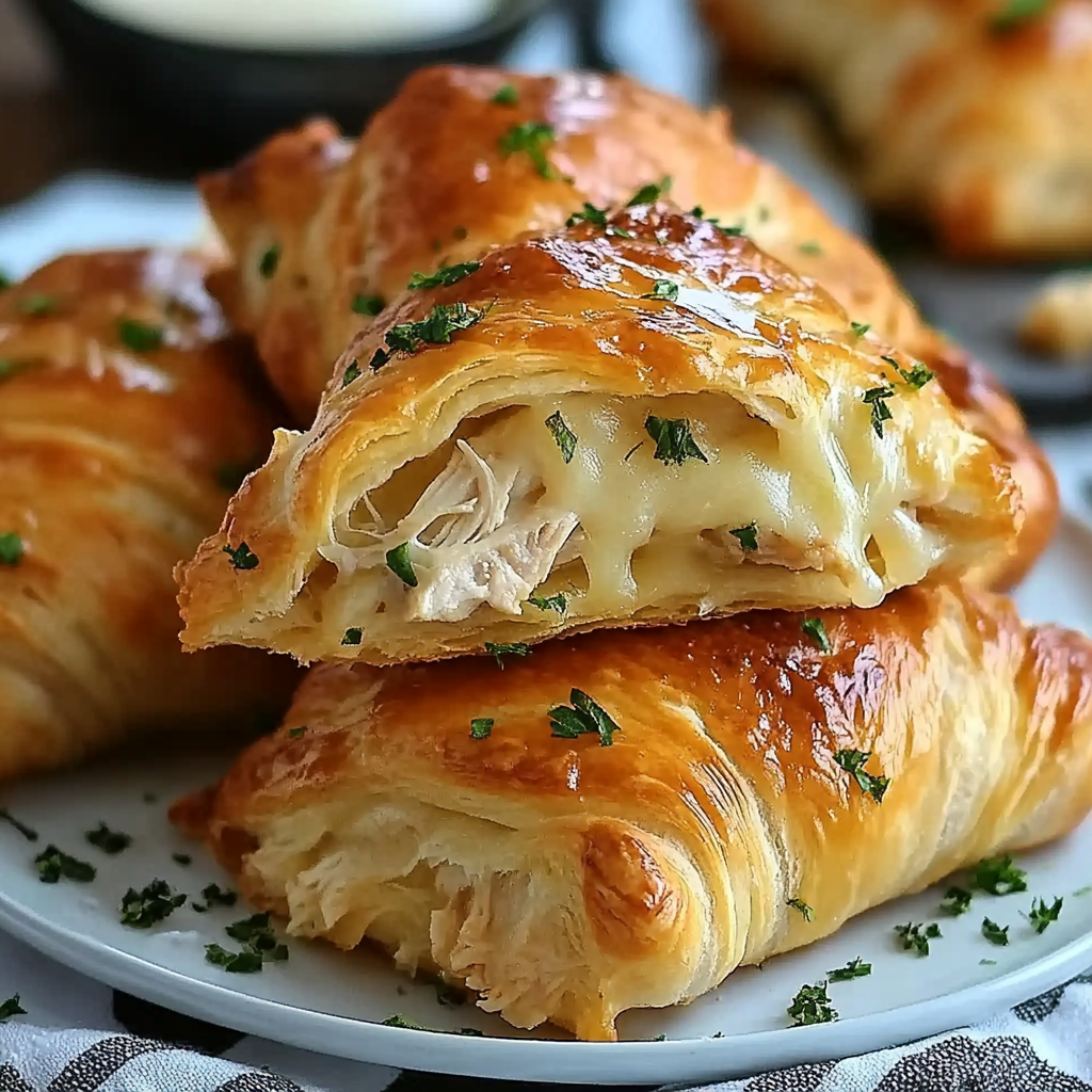 Chicken Stuffed Crescent Rolls Recipe – Easy & Delicious - RecipesLena